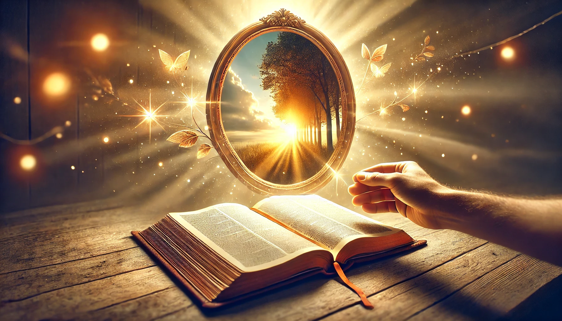 Refletindo a Identidade Divina: O Espelho de Deus - Blog Lu Burger